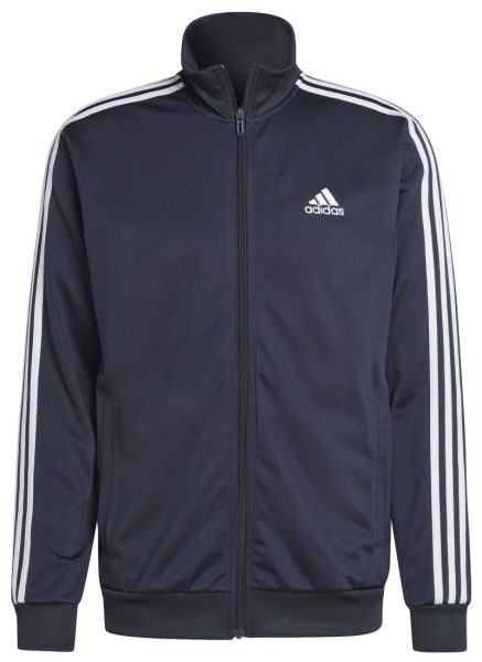 Adidas Basic 3-Stripes Tricot Track Suit - legend ink/white | Tennis ...