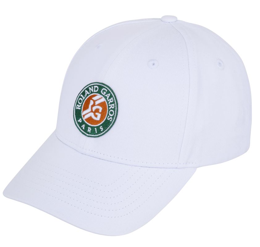 Cap Roland Garros Logo Casquette - White | Tennis Zone | Tennis Shop
