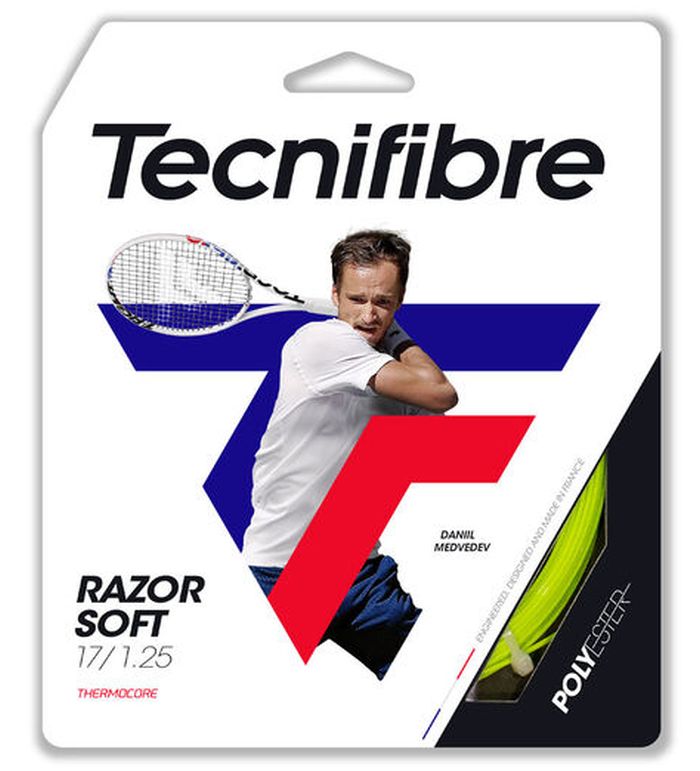 Tennis-Saiten Tecnifibre Razor Soft (12m) - Grün | Tennis Zone ...