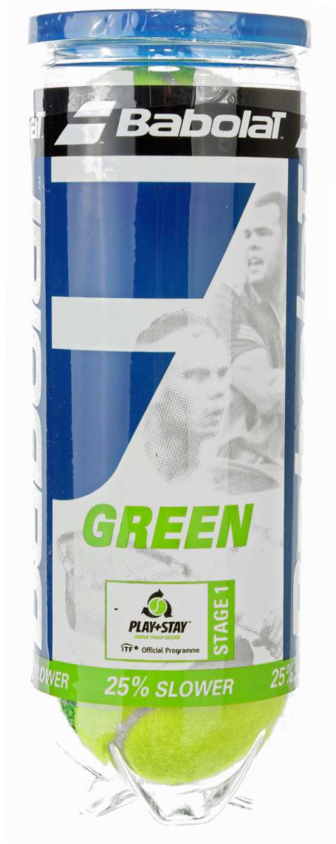 Tennis balls Babolat Green (stage 1) 3B | Tennis Zone | Tennis Shop
