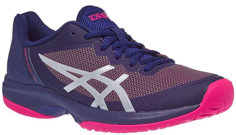 Blue and pink asics store