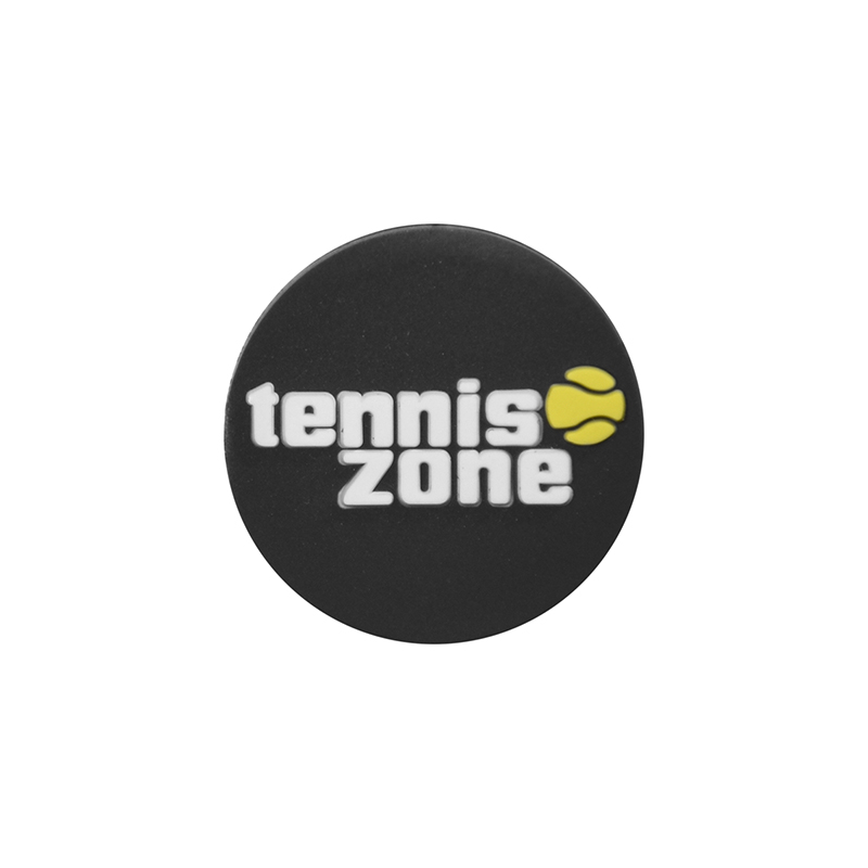 Vibration dampener Logo Tennis Zone Tennis Racket Damper 1P - Black ...