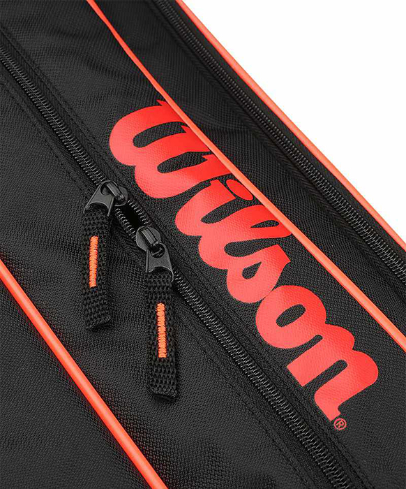 Wilson Burn Team 12 Pack Bag - black/orange | Tennis Zone | Magazin de ...