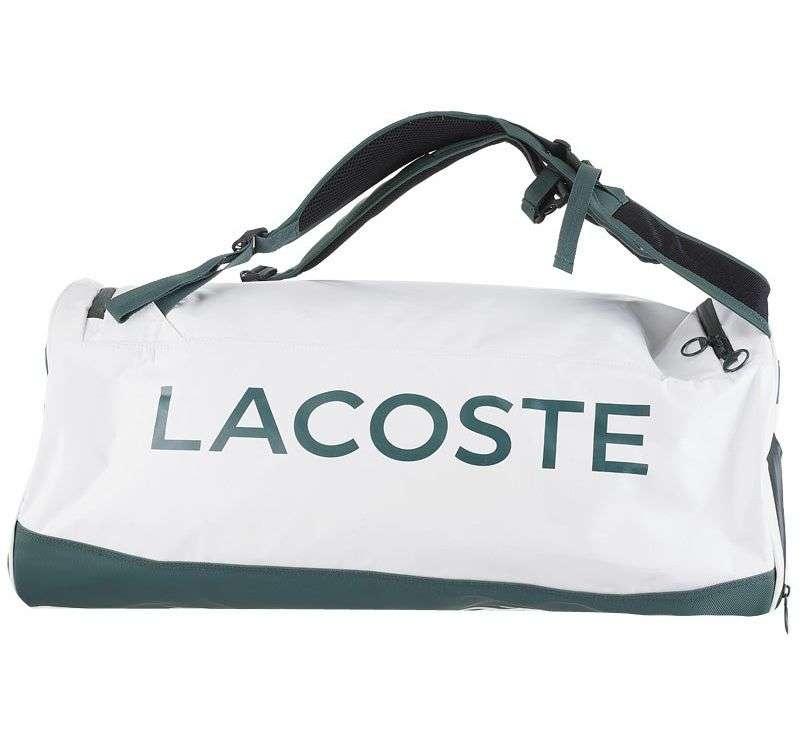 Lacoste L20 Tennis Bag - white | Tennis Zone | Magazin de tenis
