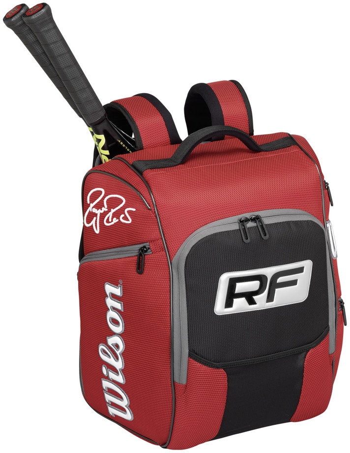 Wilson Federer Elite Backpack - red | Tennis Zone | Magazin de tenis