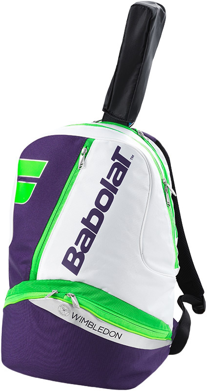 Babolat Team Wimbledon 2016 Backpack - purple green | Tennis Zone ...
