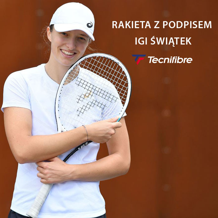 Tecnifibre Iga Swiatek | Sklep Tenisowy Strefa Tenisa
