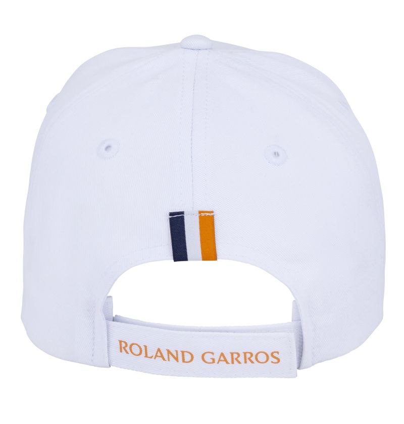 Cap Roland Garros Logo Casquette - White | Tennis Zone | Tennis Shop