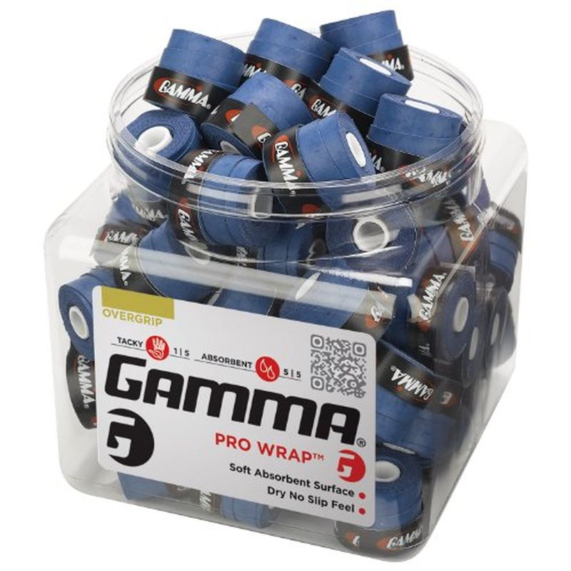 Gamma Pro Wrap blue 60P | Tennis Zone | Teniszbolt