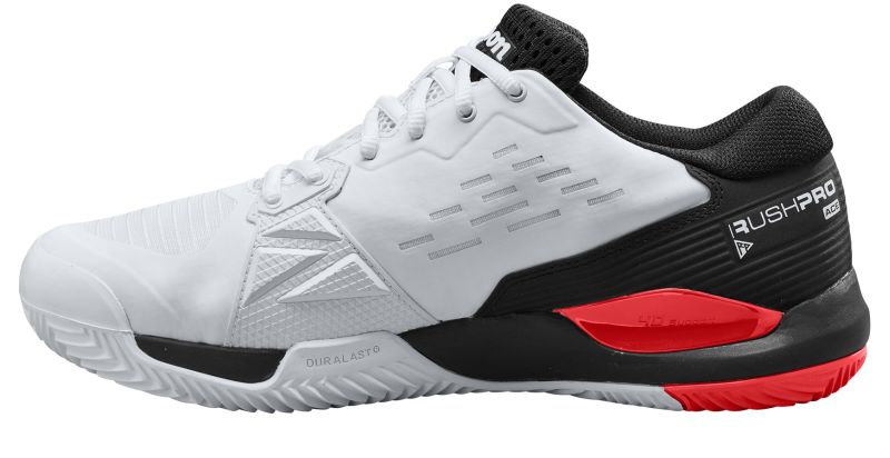 Pánská obuv Wilson Rush Pro Ace Clay M - white/black/poppy red | Tennis ...