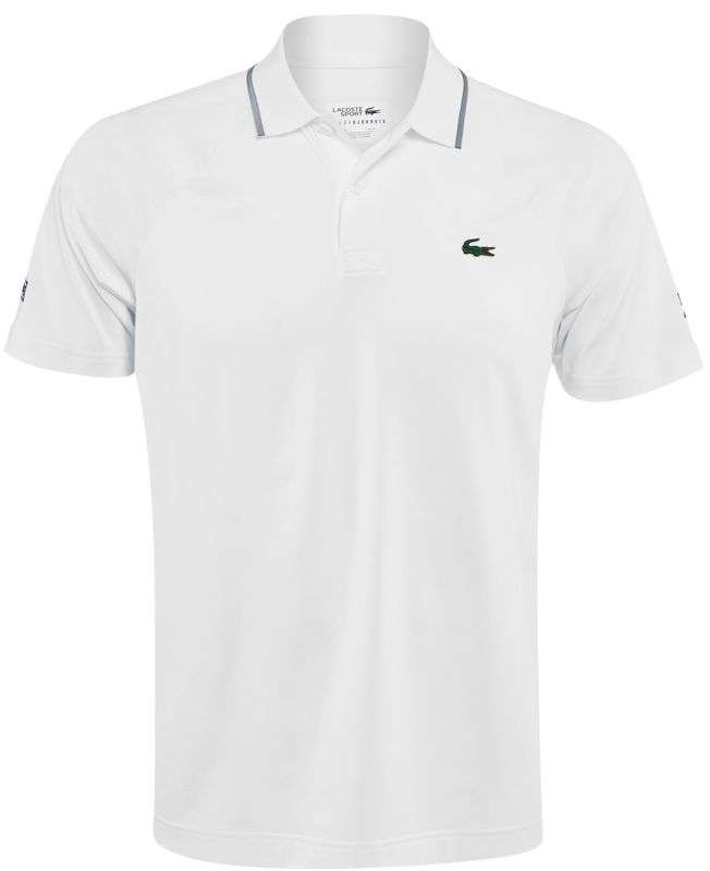 Lacoste Novak Djokovic Collection Exclusive Edition Polo Shirt - white ...