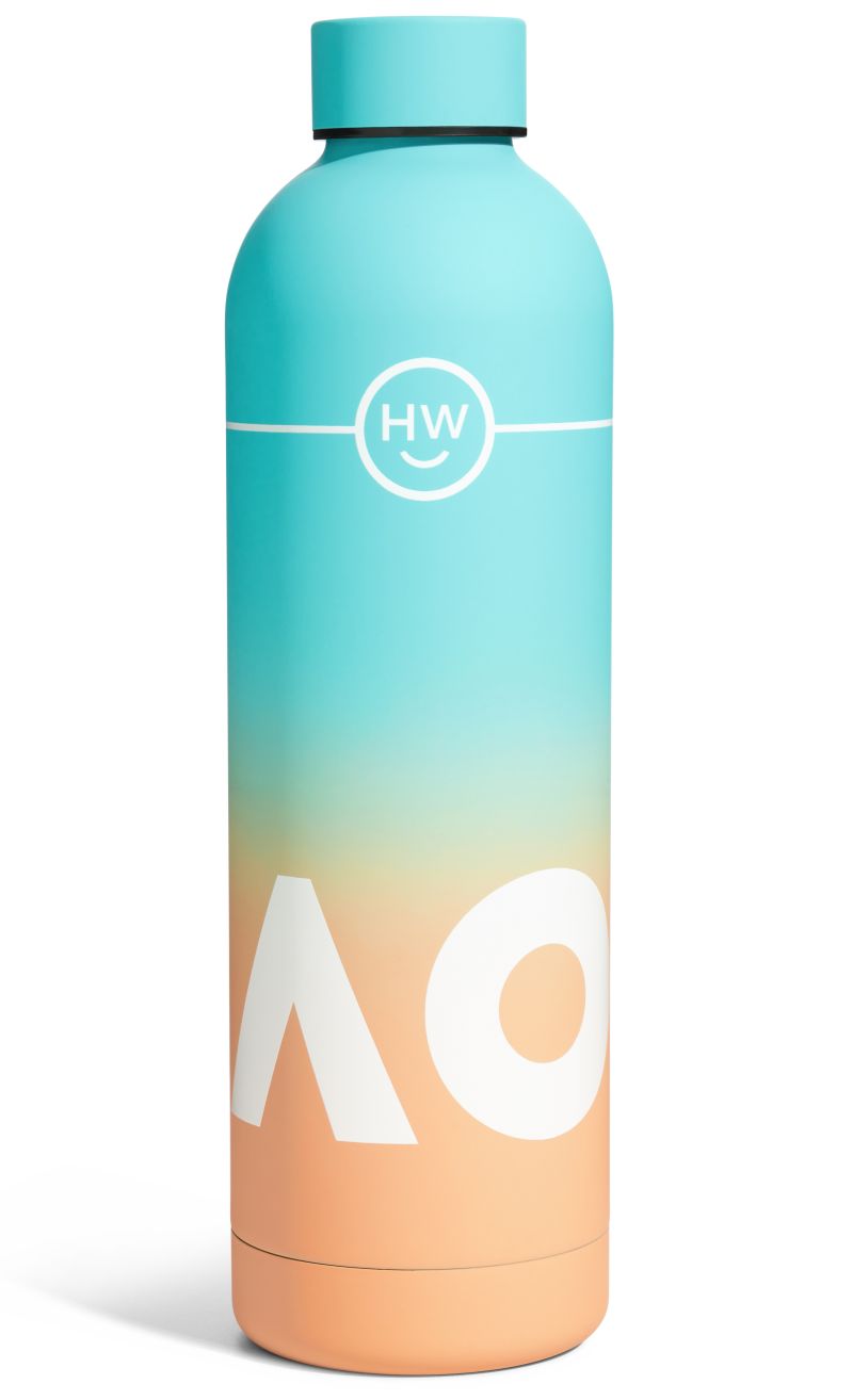 Water bottle Australian Open Drinking Bottle 750ml - calypso ombre ...