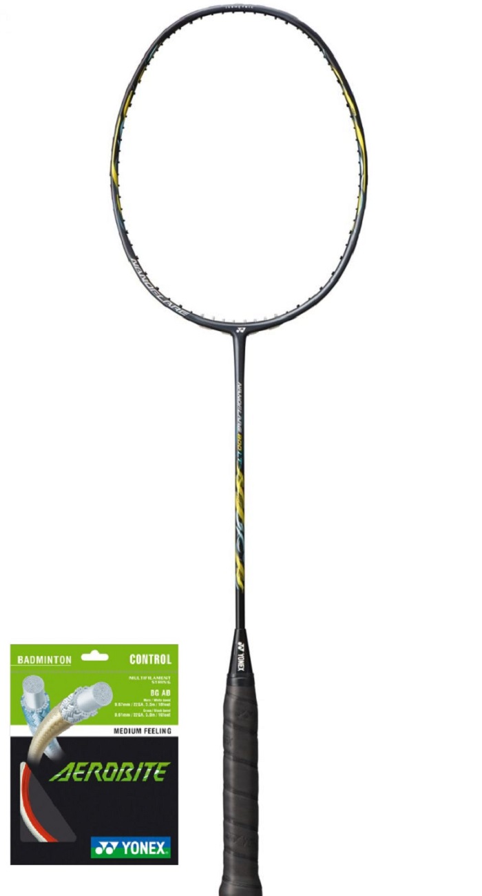 Tollasütő Yonex Nanoflare 800 Light - matte black + ajándék húr ...