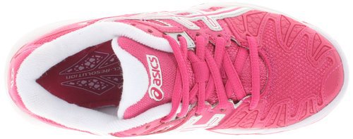 Asics Gel Resolution 5 GS fuchsia white silver