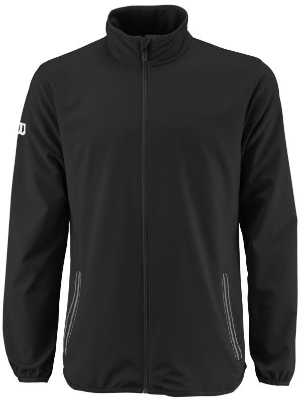 Wilson Team Woven Jacket Men - black/white # L | Tennis Zone | Teniszbolt