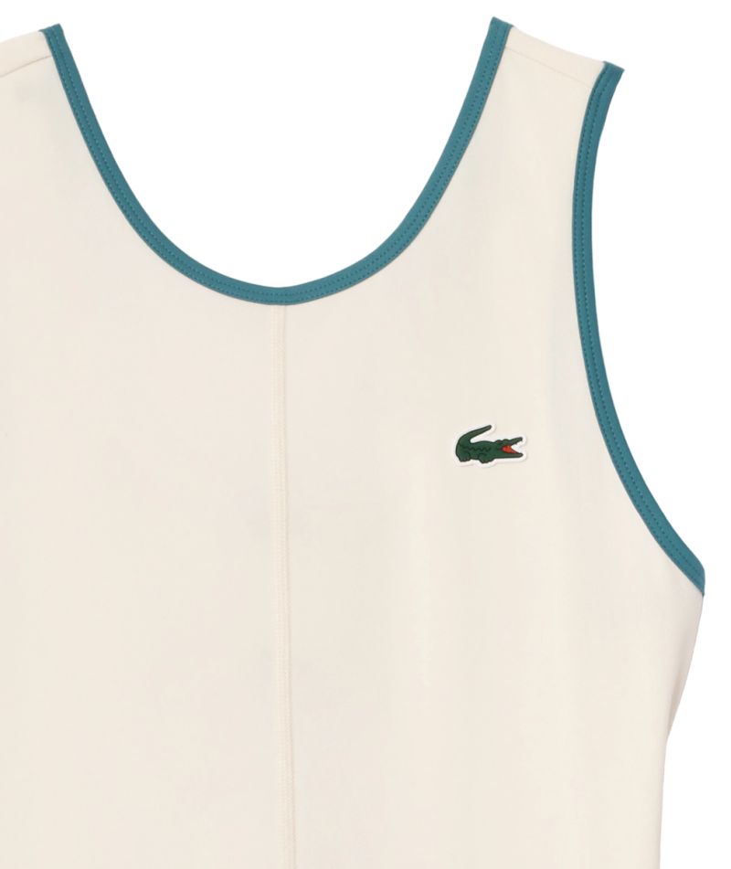 Lacoste Ultra-Dry Stretch Tennis Dress And Shorts - Valge | Tennis Zone ...