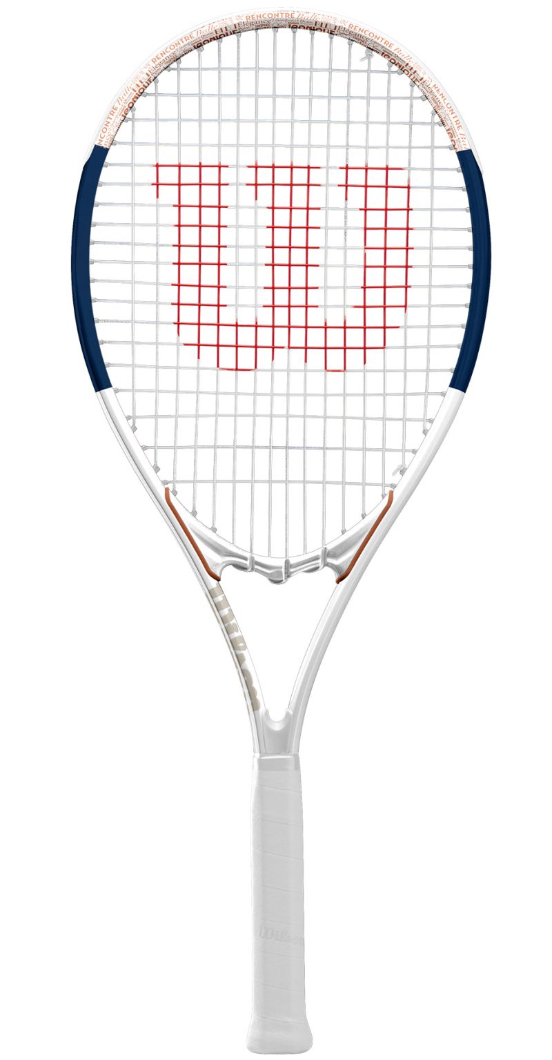 Wilson Roland Garros Elite - white/blue