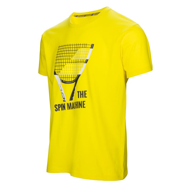 Babolat Core Pure Aero Tee Boy - aero yellow