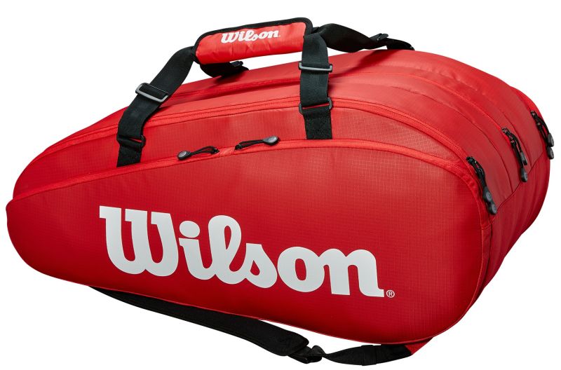 Teniso krepšys Wilson Tour 3 Comp - red