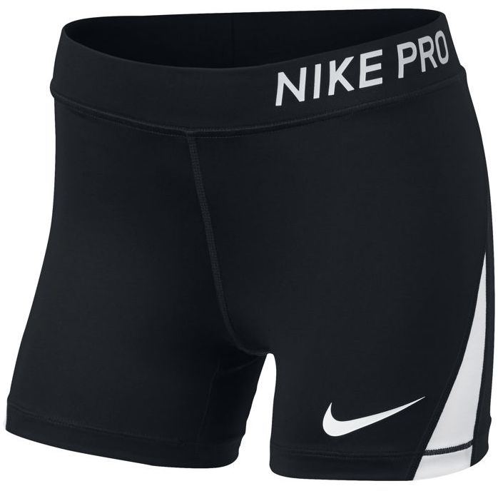 Nike Pro Girl Short - black/white