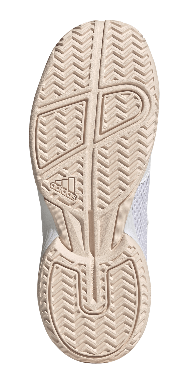 Încălțăminte copii Adidas Courtflash K - cloud white/wonder quartz ...