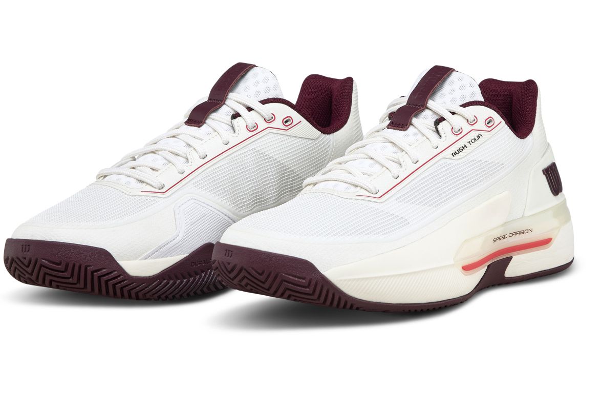 Мъжки маратонки Wilson Rush Tour 5 - white/port royal/vanilla ice