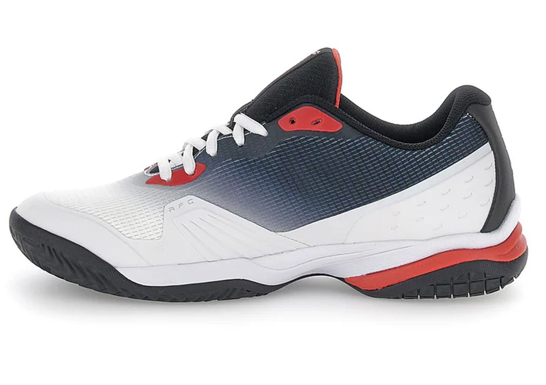 Men’s shoes Lotto Mirage 400 ALR - all white/all black/red poppy