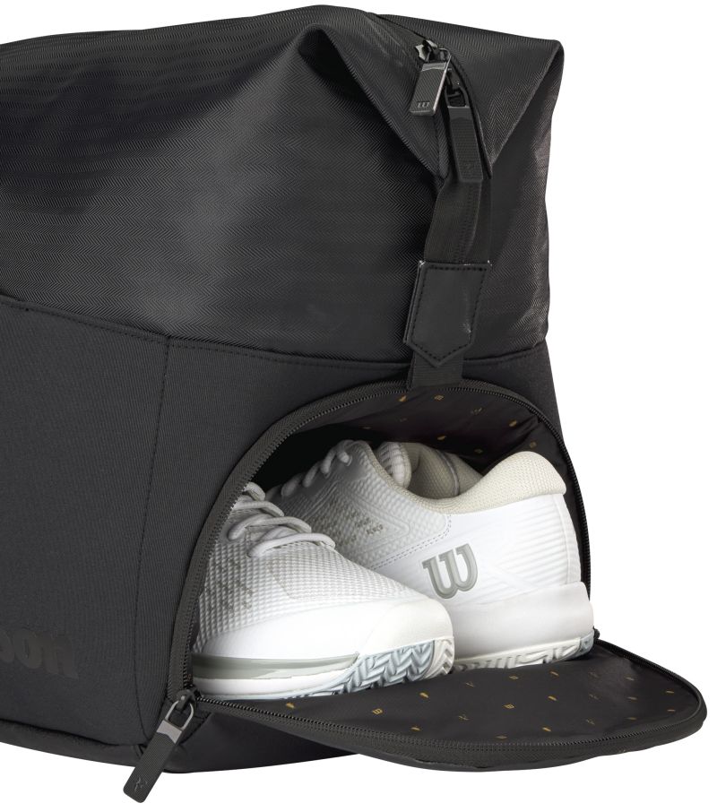Tennis Bag Wilson Laver Cup 2025 RF Practice Duffel 6PK - black