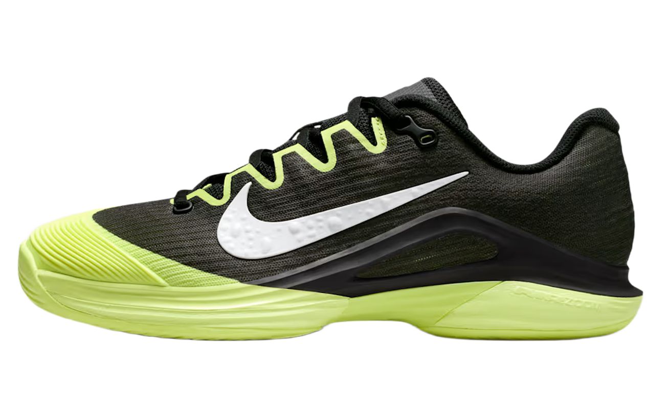 Women’s shoes Nike Zoom Vapor 12 Premium - black/light lemon twist/blue ...